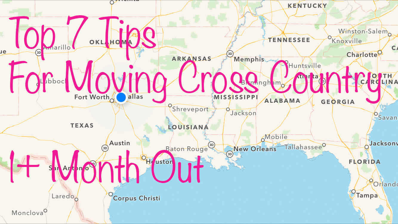 7 moving tips for a cross-country move: 1+ months out – GenPink